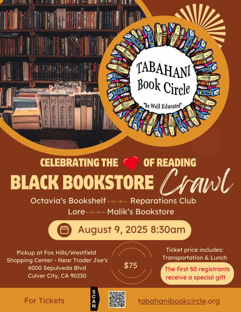 Black Bookstore Crawl - Tabahani Book Circle